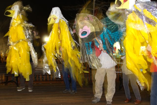 New Year's Eve 'Funky Walk' on Falmouth's Main Street - VIDEO - Cape ...