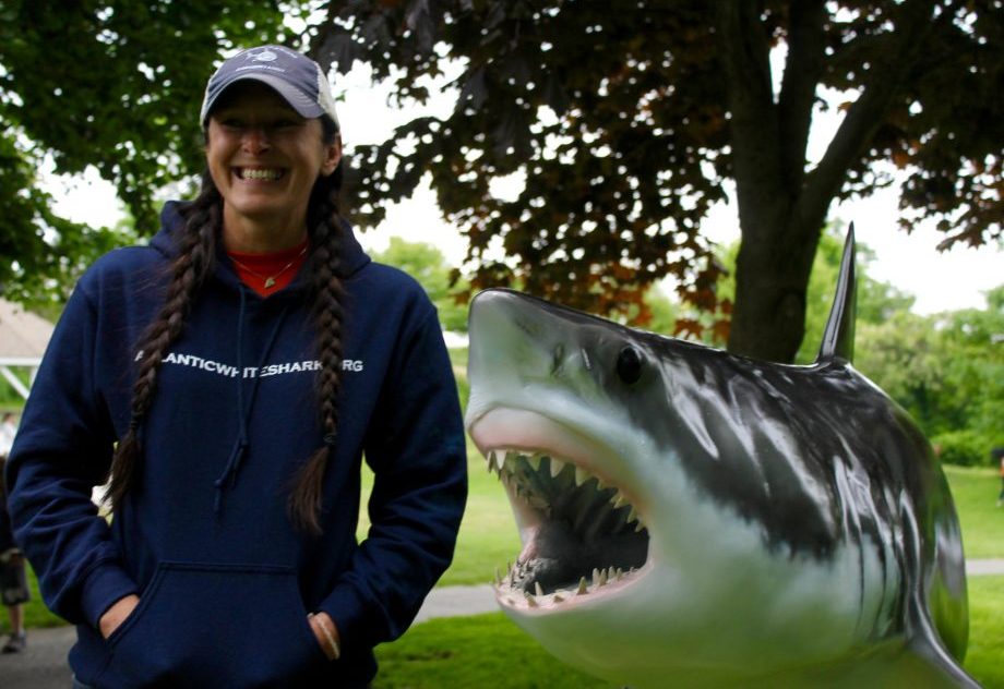 Shark Park Afternoon With Cynthia Wigren of Atlantic White Shark ...