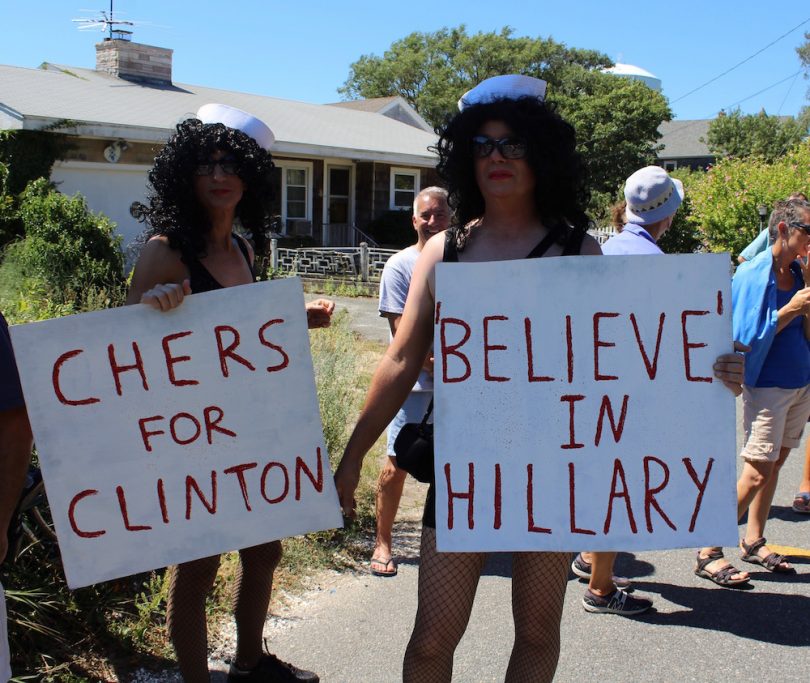 Campaign 2016: Hillary & Cher in Provincetown - Cape Cod Wave
