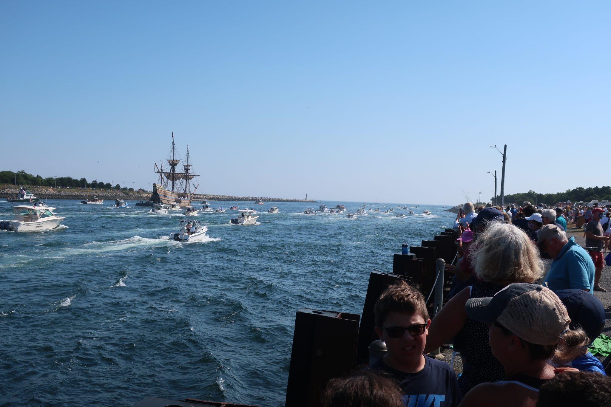 Mayflower II Goes Through The Canal – Slideshow - Cape Cod Wave