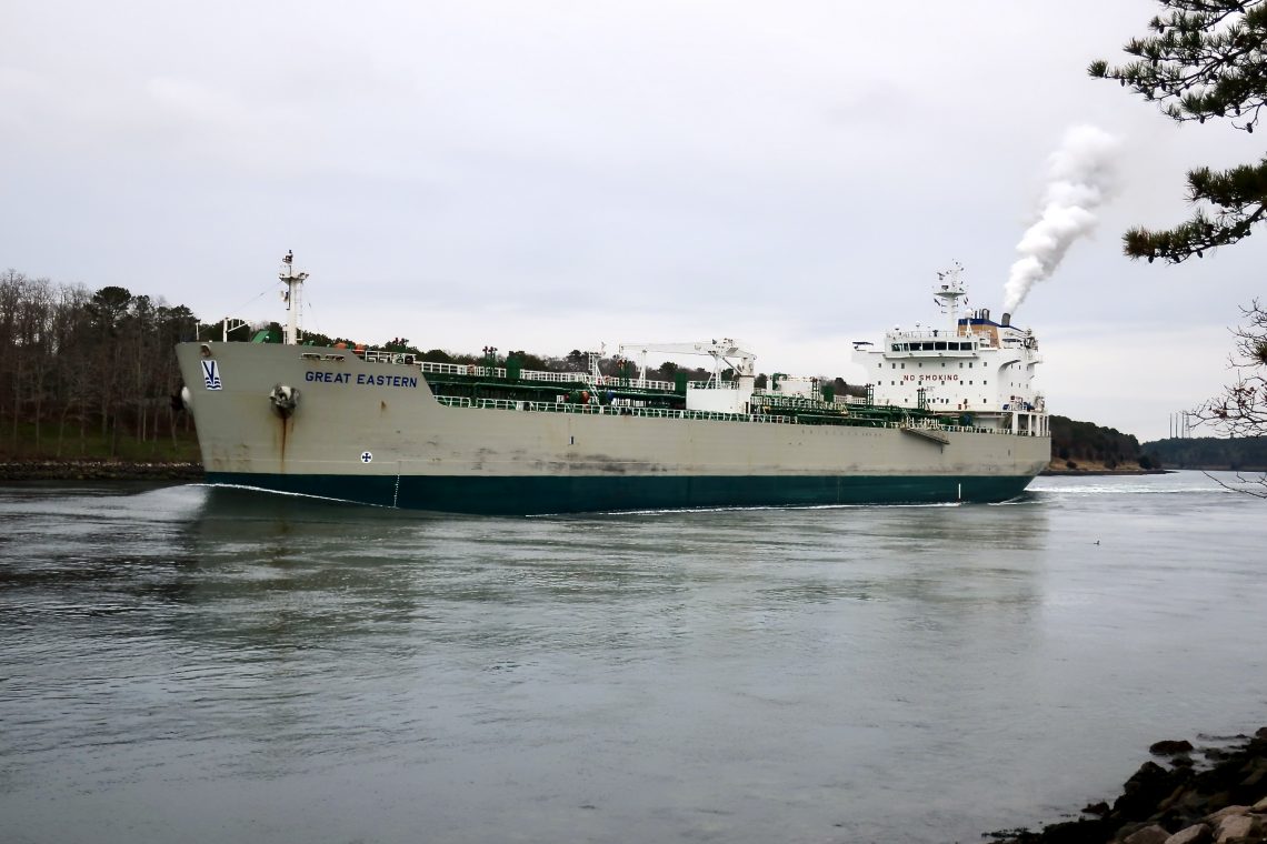 Oil Tanker In The Cape Cod Canal – Slideshow - Cape Cod Wave