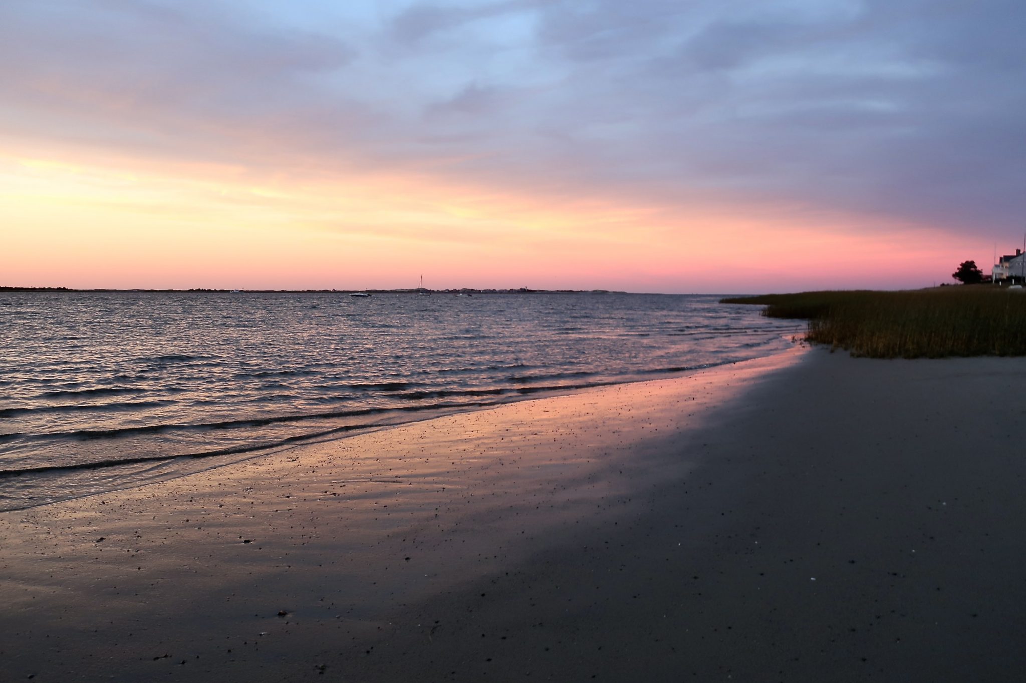 Millway Beach Colorful Sunset – Slideshow - Cape Cod Wave