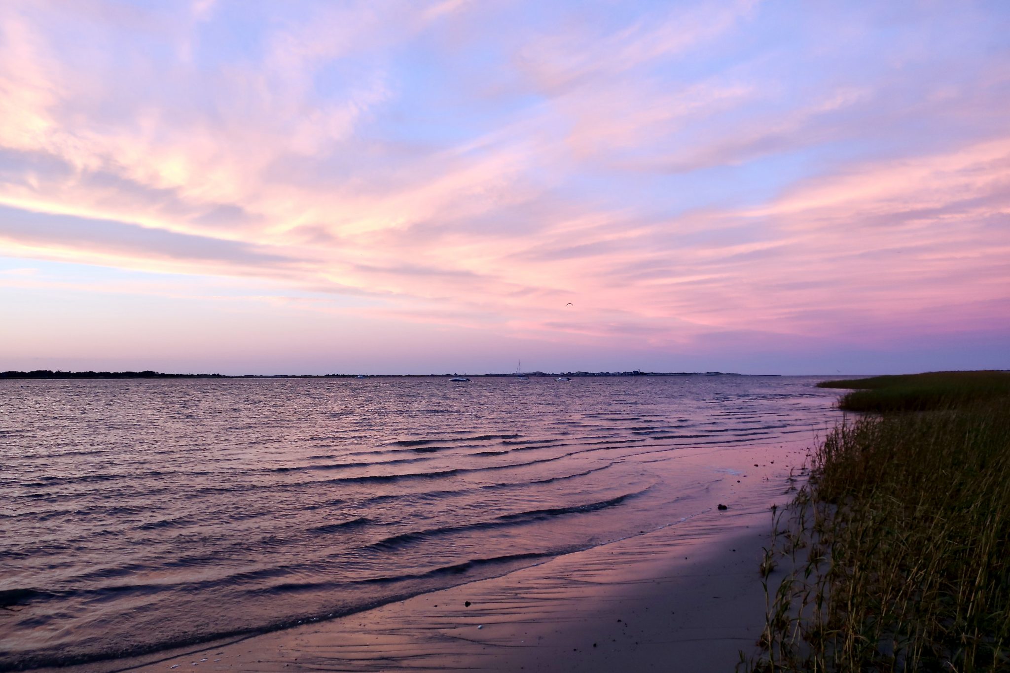 Millway Beach Colorful Sunset – Slideshow - Cape Cod Wave