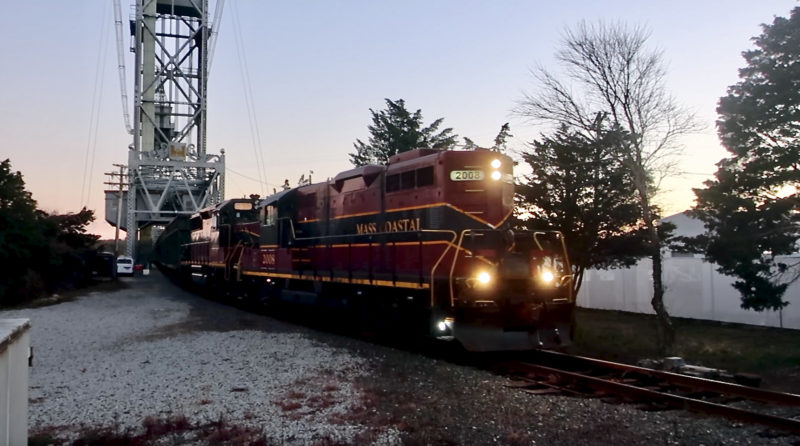 A Train & The Canal Railroad Bridge Lift – VIDEO - Cape Cod Wave
