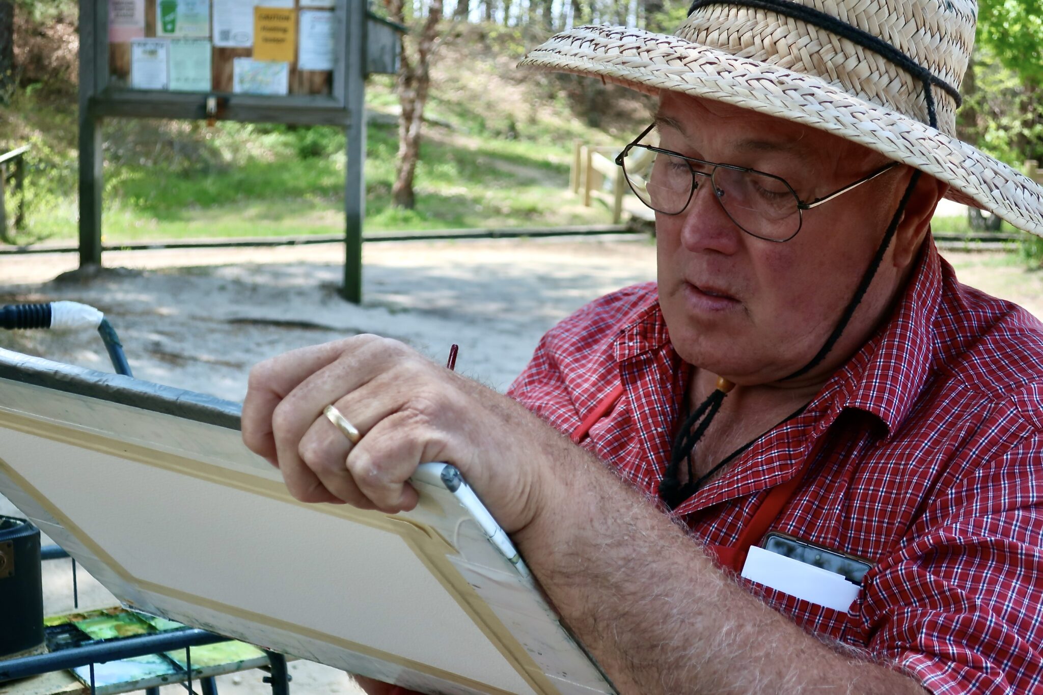 Plein Air Marketing At Bell’s Neck - Cape Cod Wave